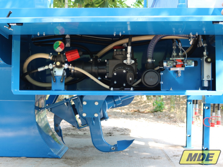 Sázecí stroj MDE PM45-SSU | Kůlovací jednotka | Výsadba stromů