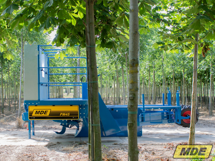 Sázecí stroj MDE PM45-SSU | Kůlovací jednotka | Výsadba stromů